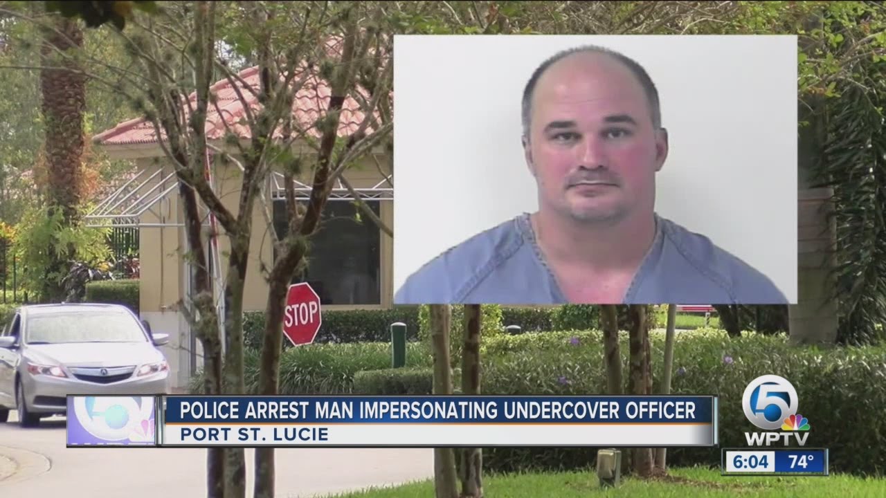 Police Arrest Man Impersonating Undercover Officer Youtube