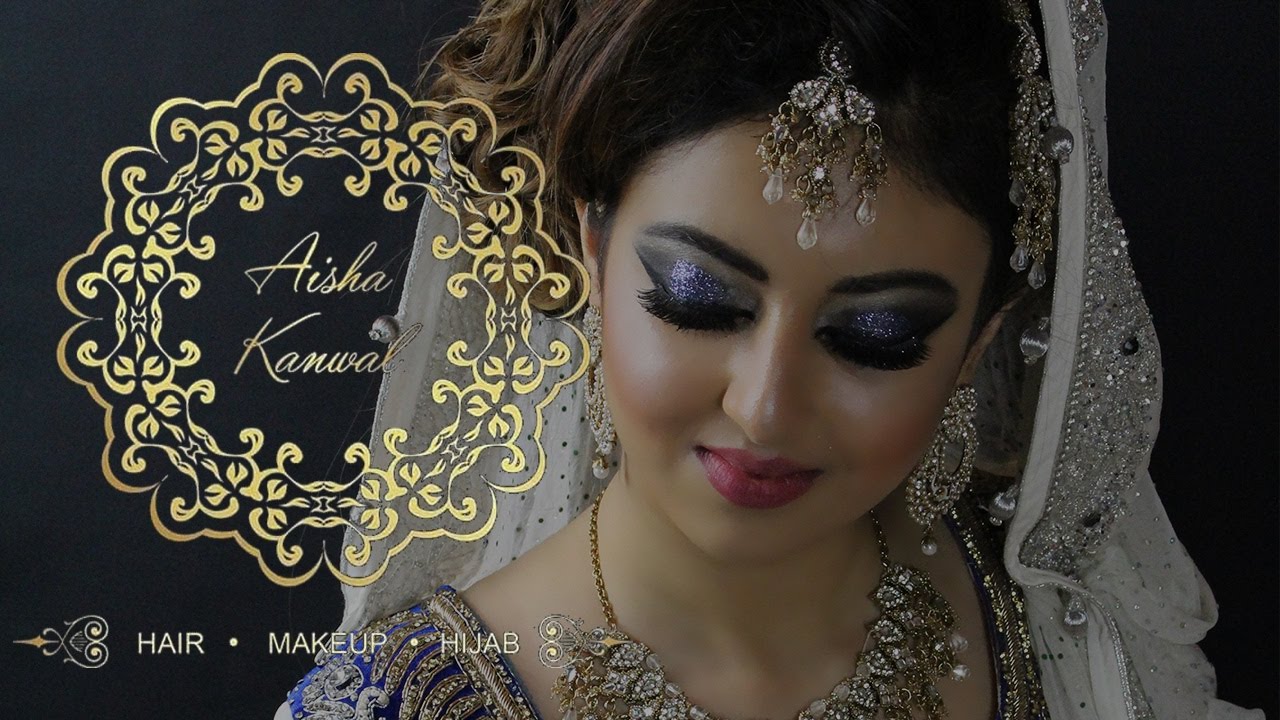 Nikkah Bridal Look by Aisha Kanwal MUA - YouTube