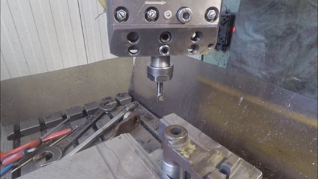 Repair of a tool and cutter grinder indexing mechanism part 1 - YouTube