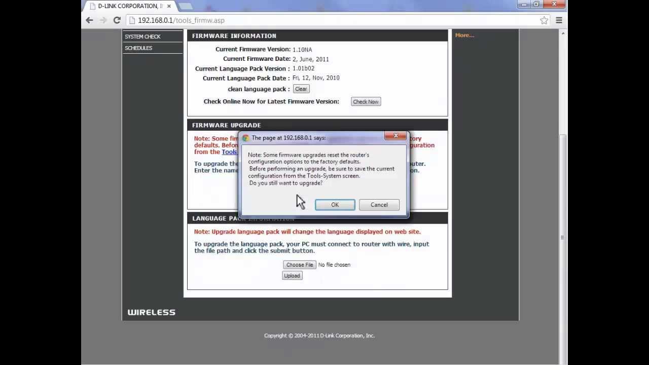 How to upgrade the firmware on your router - YouTube