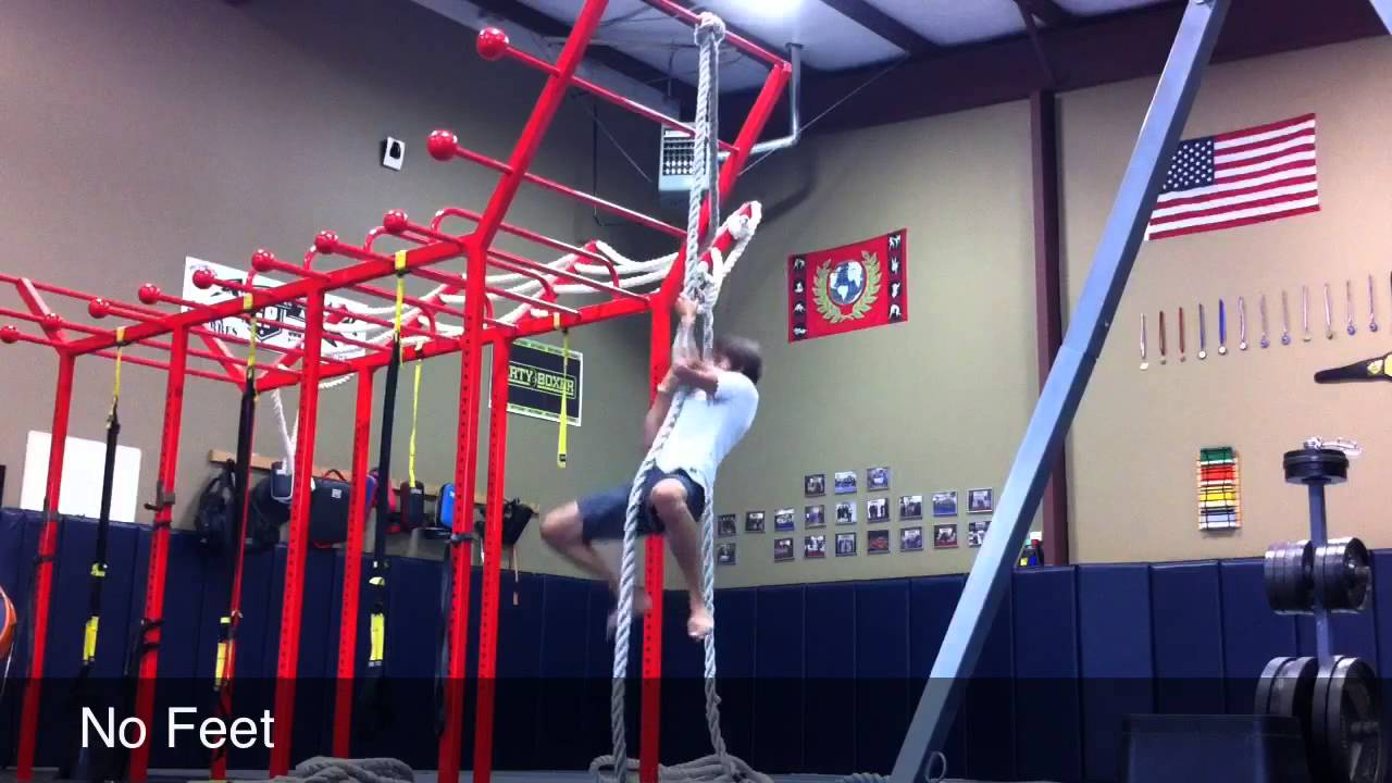 Vertical Rope Climbing Basics & Progressions - YouTube