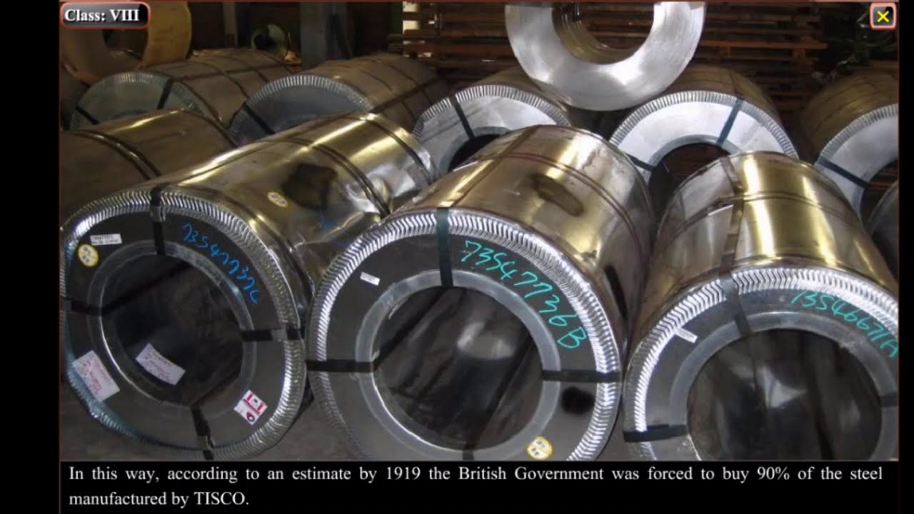 Iron and steel industry in 19th century || Tata iron and steel company ...