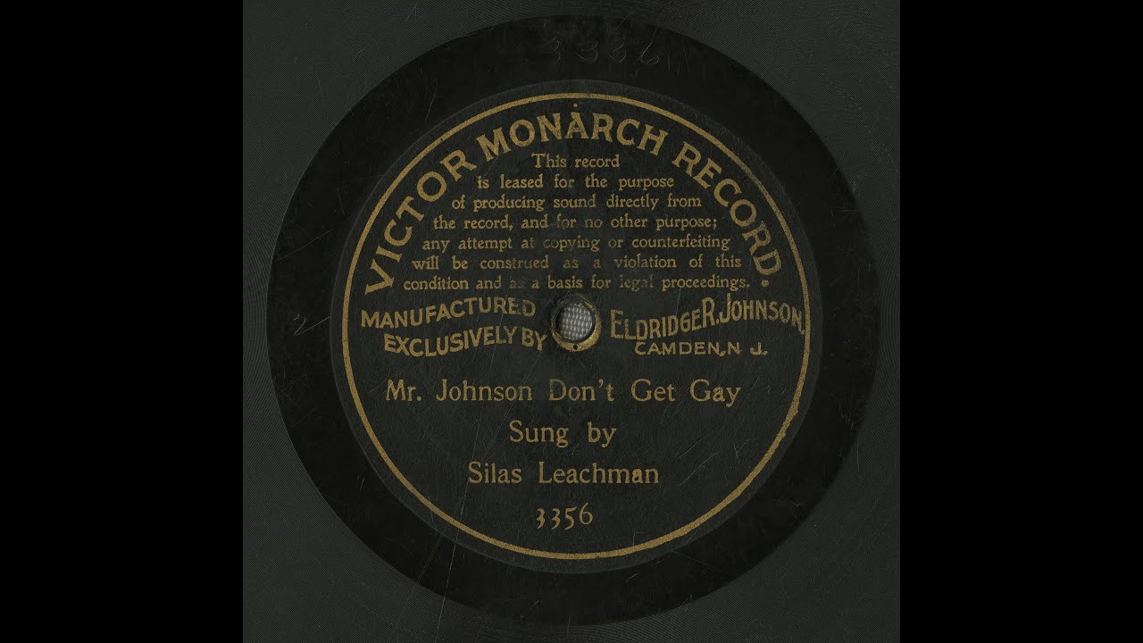 Mr. Johnson don't get gay #1901 #vinyl #vinylcollection Leachman, Silas ...