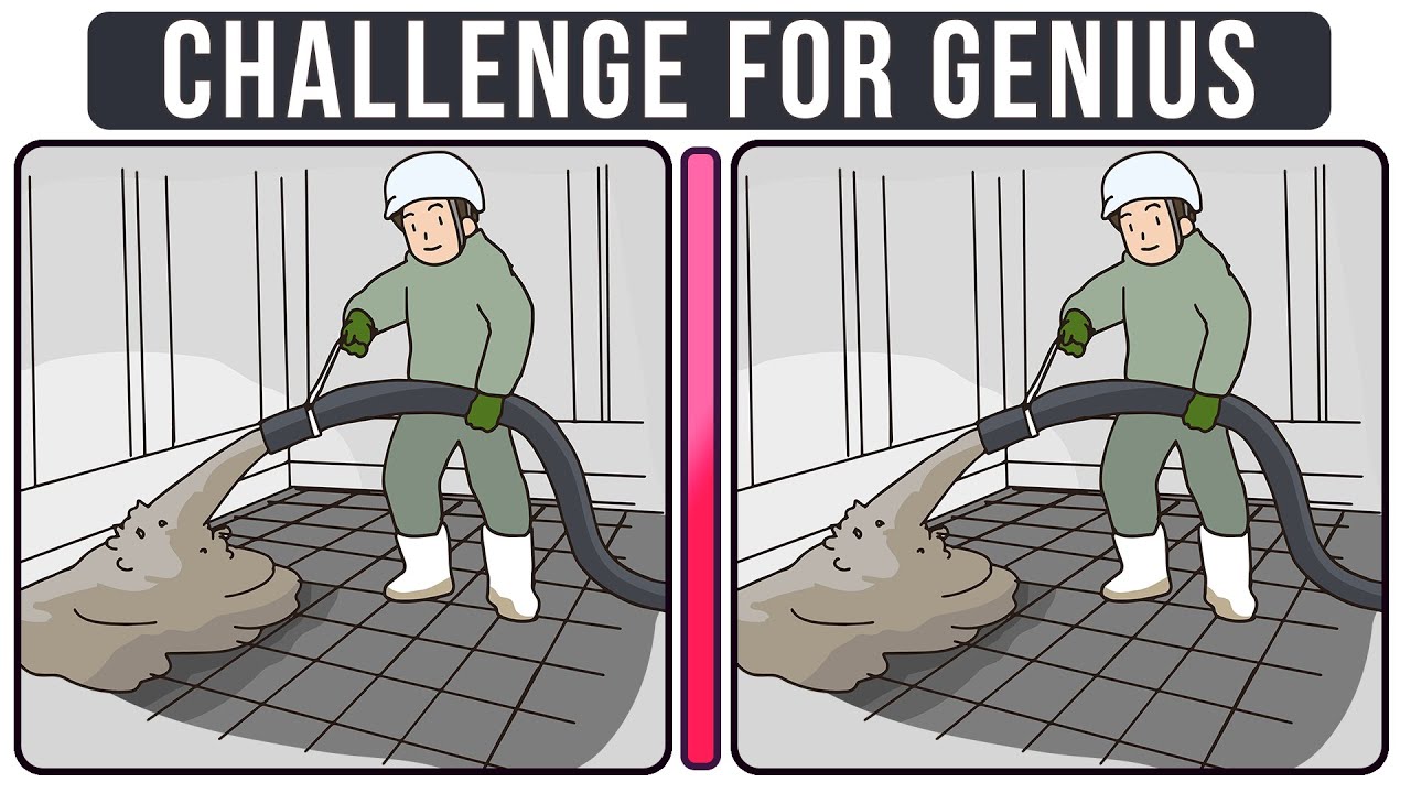 Rock on!!! Find the differences - Illustration puzzle | Challenge for ...