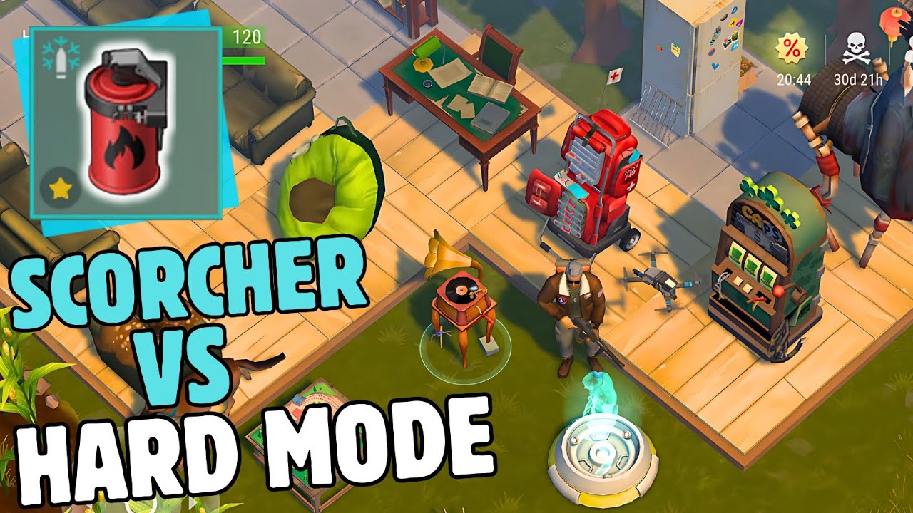 SCORCHER SKILL vs HARD MODE BUNKER ALFA! Last Day On Earth: Survival ...