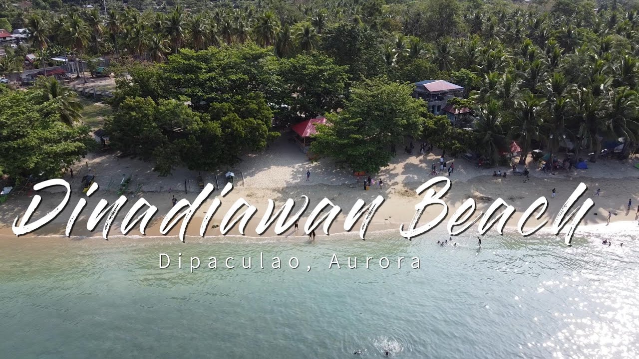 Dinadiawan Beach - YouTube