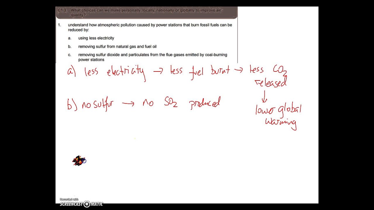OCR 21st Century GCSE Chemistry C1 Review Part 3 - YouTube