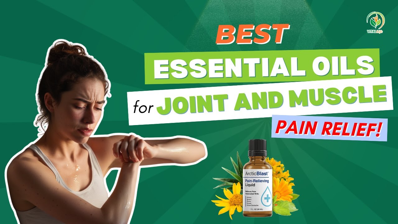 Best Essential Oils for Joint and Muscle Pain Relief - YouTube
