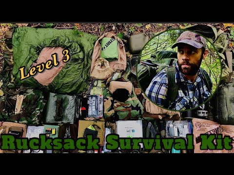 Rucksack Survival Kit Load Out - Handbook Level 3! - YouTube