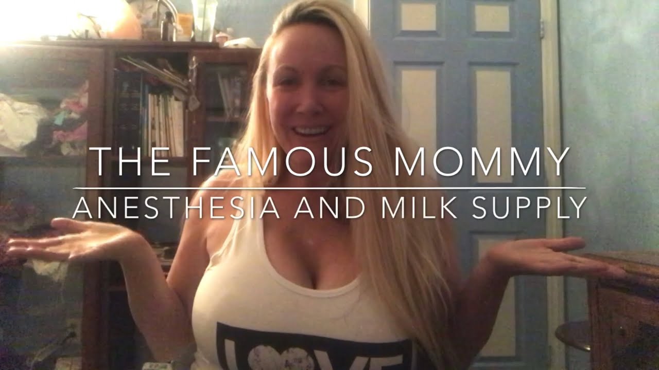 Can Anesthesia Decrease My Breastmilk Supply Lets Find Out Youtube