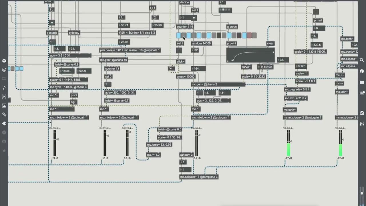 Max/msp patch - YouTube