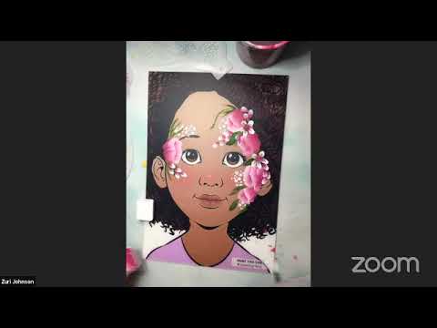 Face Painting Flower Designs With Zuri FX - YouTube