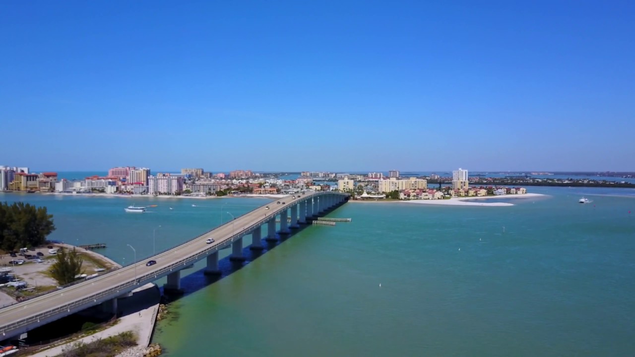 Sand Key / Sand Key - Clearwater Bridge, FL - Drone The Moment - YouTube