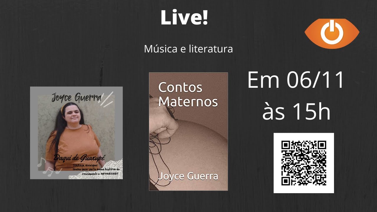 Live! Joyce Guerra, música e literatura. - YouTube