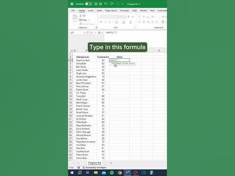 Revolutionize Your Excel Progress Bars: Avoid These Common Mistakes - YouTube