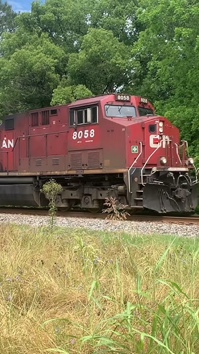 CP 8058 leads CSX B208 with a Sick NF K3L on 05/04/2024 #train #csx #cpkc #railway #csxtrains ...