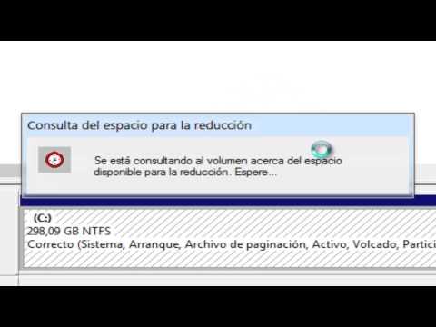 COMO CREAR PARTICIONES EN WINDOWS 7
