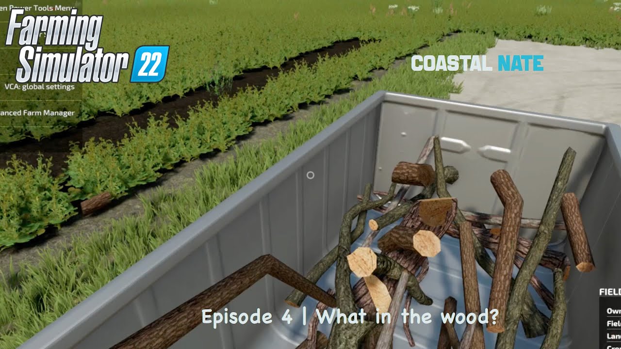 IFE Series: Farming Simulator 22 | EP.4 | What in the wood? - YouTube