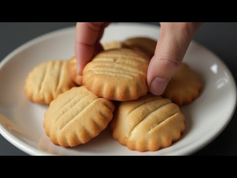 10 Dakikada Kurabiye! Bu tarifi her gün yapmak isteyeceksiniz. Yağsız, lezzetli kurabiyeler!