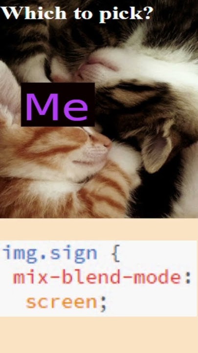 CSS mix blend mode - YouTube