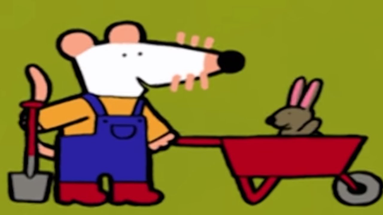 Maisy Mouse Official | Wheelbarrow | Videos for Kids | Kids Cartoon ...