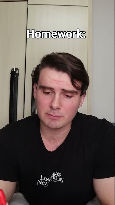 Classwork vs homework vs exam - YouTube