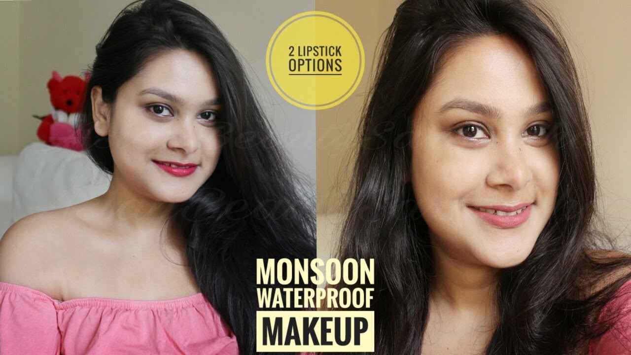 Affordable MONSOON Makeup | Waterproof Quick College & Office Makeup ...