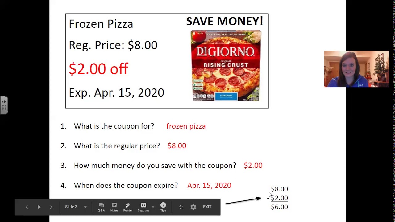 ESL Shopping: Understanding Coupons - Part 1 - YouTube