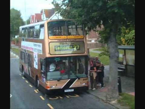 brighton and hove buses route 27 through the years - YouTube