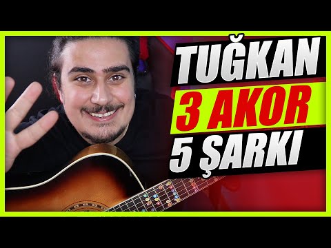POPÜLER, 3 AKORLU KOLAY GİTAR ŞARKILARI \