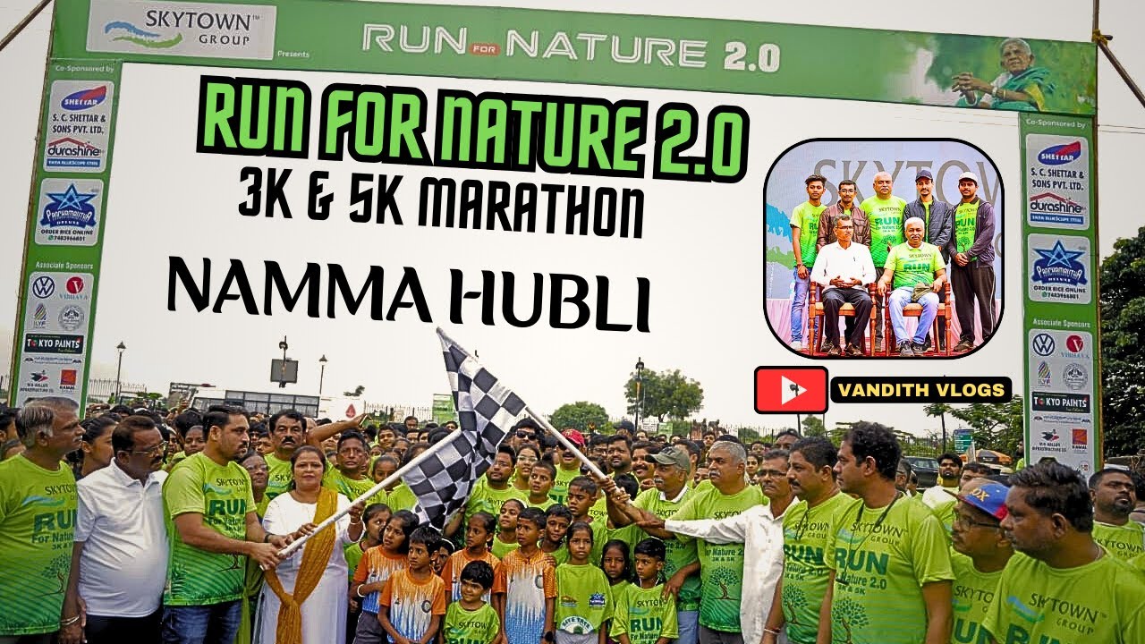 RUN FOR NATURE 2.0 | ENVIRONMENT DAY IN HUBLI | VLOG | VANDITH VLOGS |# ...