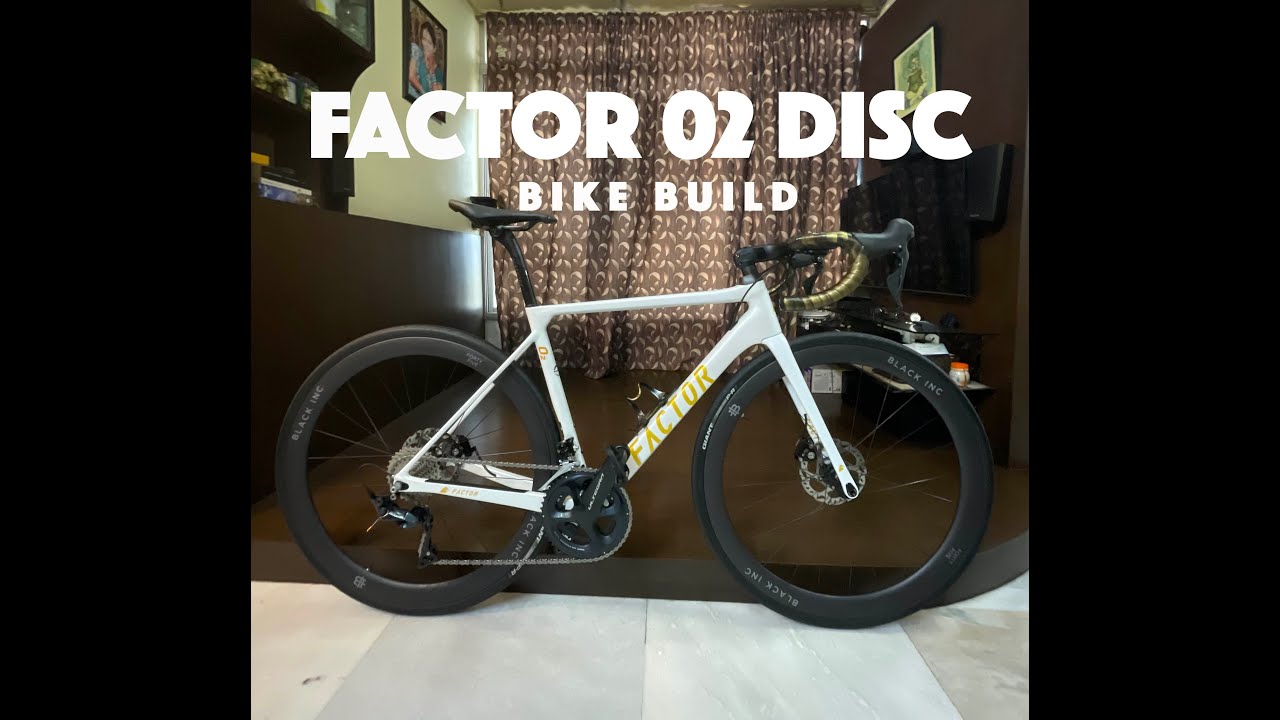 Road Bike build_ Factor 02 Disc with Black Inc components & Ultegra ...