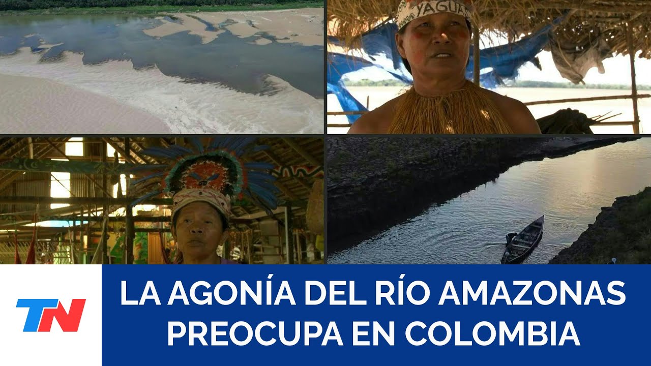 CAMBIO CLIMÁTICO: La agonía del río Amazonas y sus comunidades ...