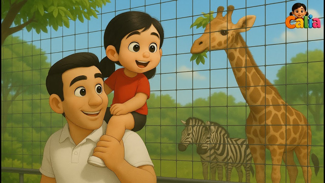 ¡Vamos al Zoológico! 🦁 Canción Infantil sobre Animales | CALIA - YouTube