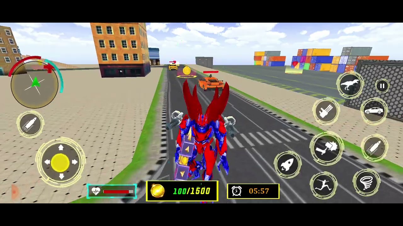jet robot car transformation :robot car games Jet 2022- Android ...