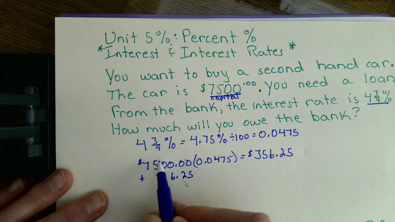 Unit 5.5 Percent: 'Interest & Interest Rates Part 2' - YouTube