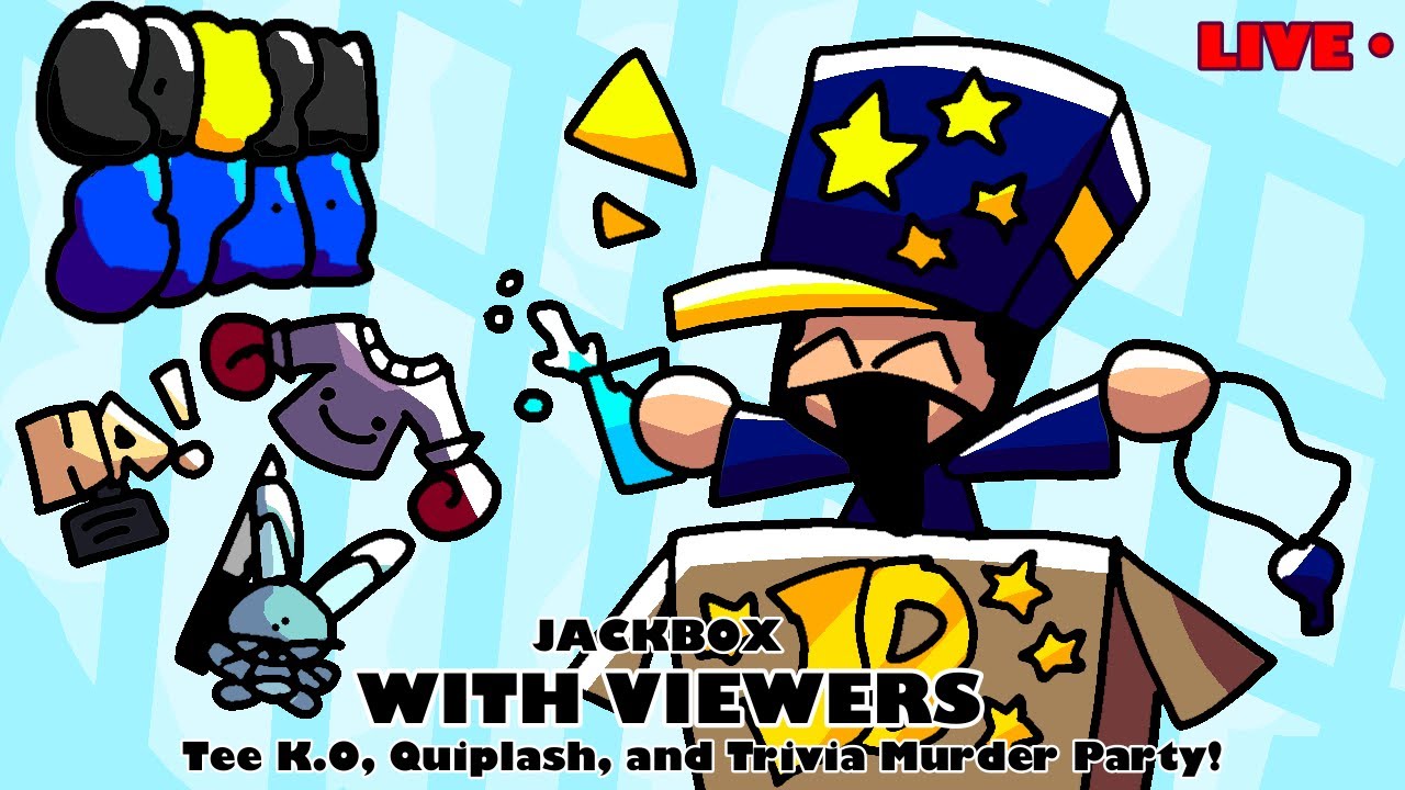 [LIVE] JackBox with viewers! #JackBox #FamilyFriendly - YouTube