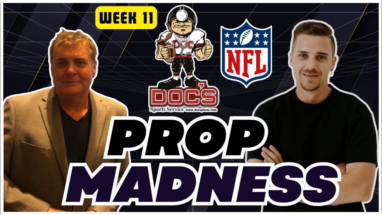 NFL Prop Madness Show - NFL Week 11 Picks and Predictions - Tony George ...