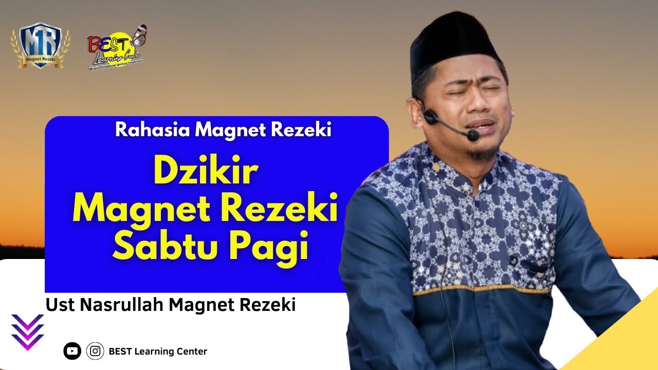 Dzikir Magnet Rezeki Sabtu Pagi - Ust Nasrullah Magnet Rezeki - YouTube