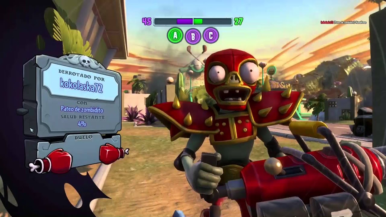 PVZ Garden Warfare - Multijugador Suburbination - Gameplay (PC) - YouTube