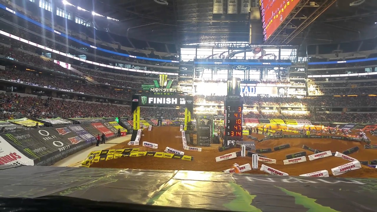 AMA Texas SuperCross Arlington, TX 2017 - YouTube