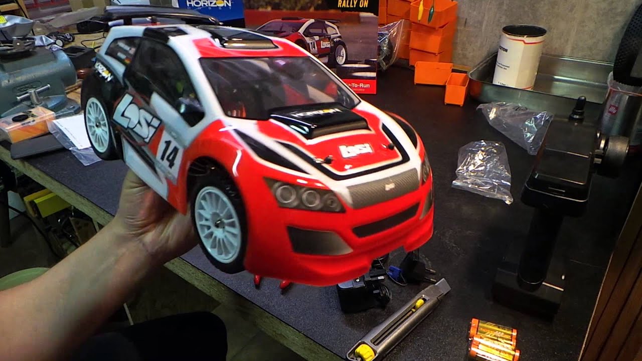 Mini Rally 1/14 4WD RTR von Losi - YouTube