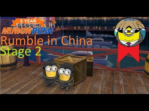 Minion Rush | Rumble in China S.M | Stage 2 - YouTube