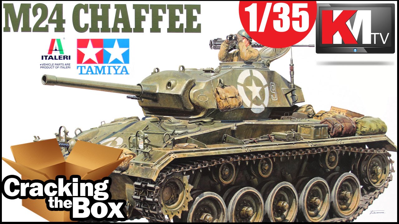 Unboxing Tamiya/Italeri M24 Chaffee (1/35) - YouTube