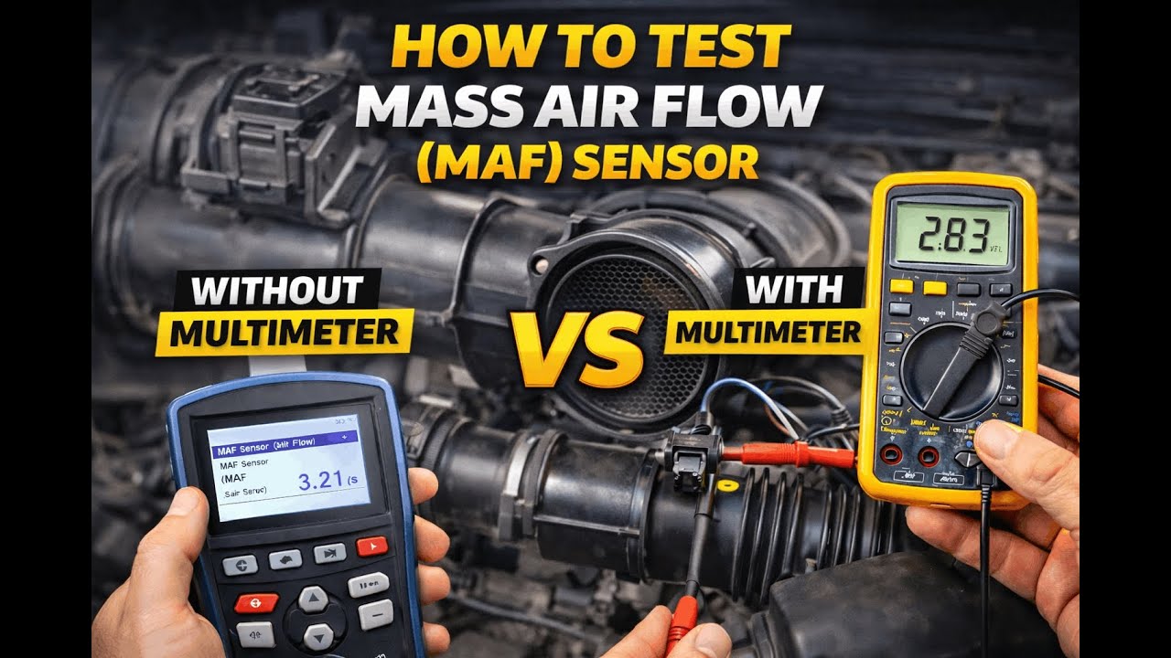 How to test your MAF sensor - YouTube