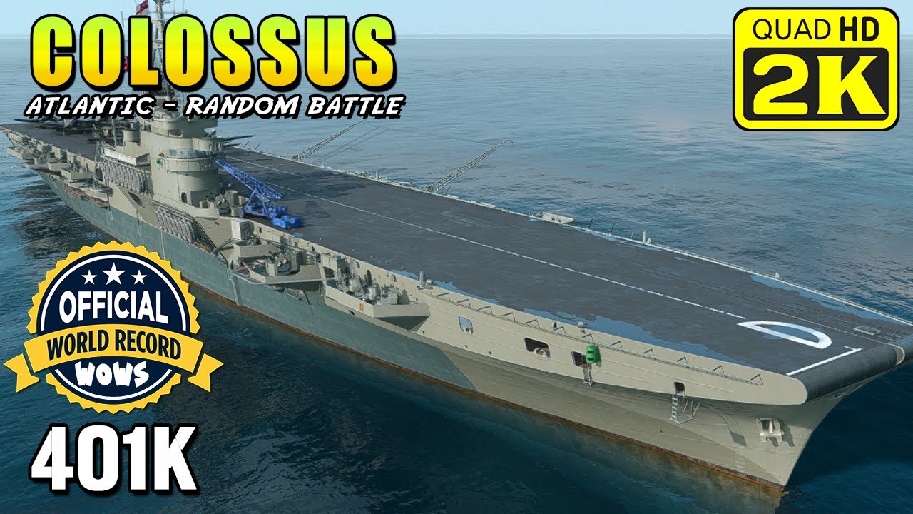 Aircraft Carrier Colossus - New World Record - YouTube