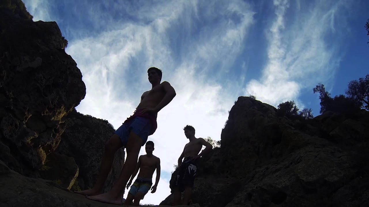 GoPro: Cliff Jumping Malibu Creek - YouTube