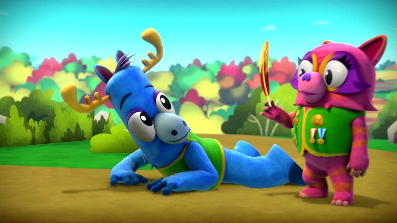 Mack & Moxy: Mack's Tickle Attack - YouTube