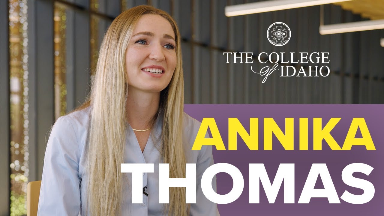 Living the Life I Used to Dream About - Annika Thomas '19 - YouTube
