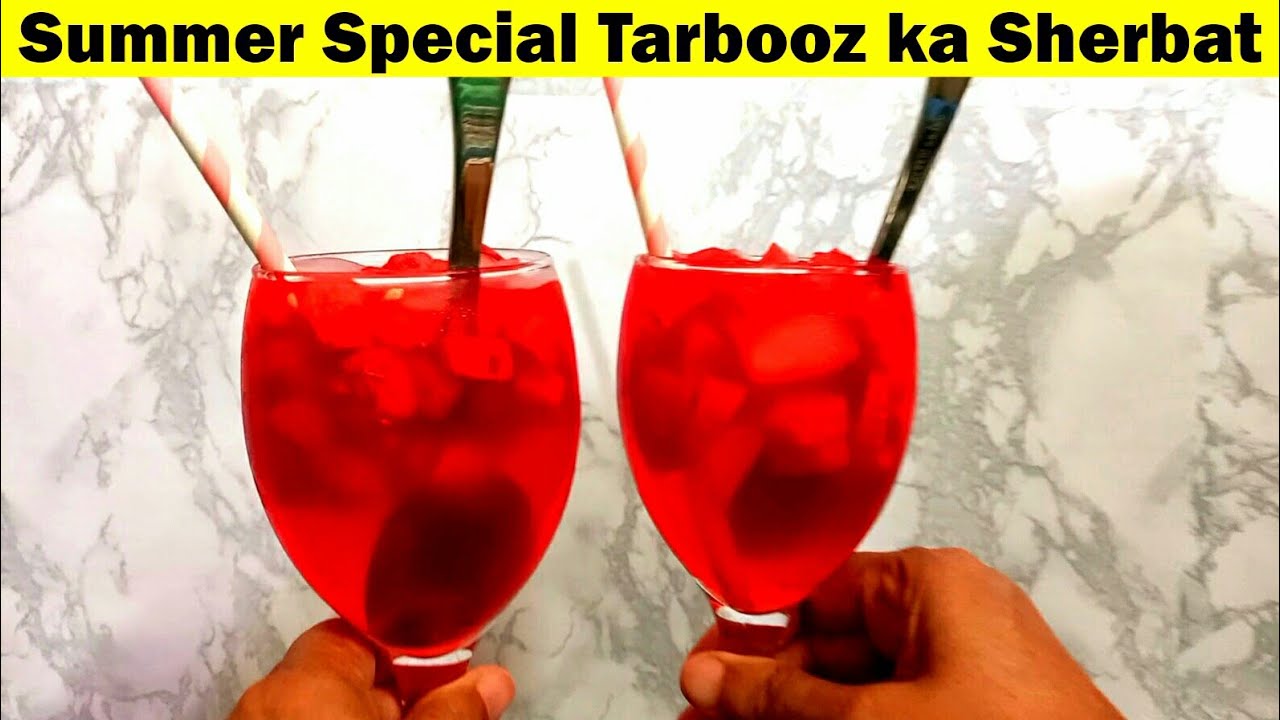 Tarbooz ka Sherbat Recipe | Watermelon Juice for Summer | by Family ...